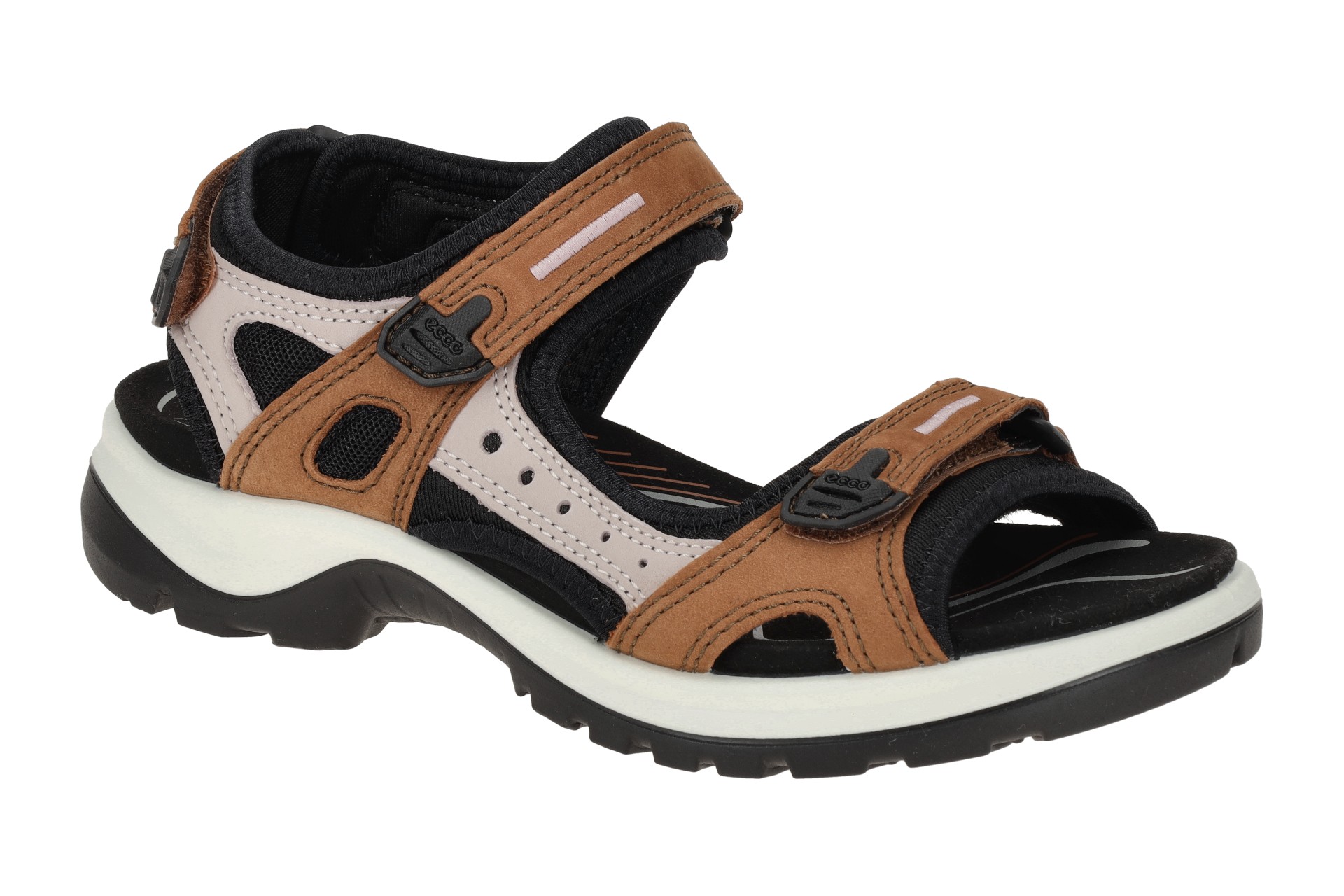 Ecco Offroad Damen Sandale braun mink | Schuhhaus Strauch
