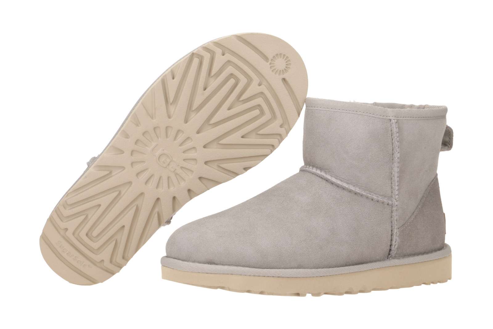 UGG Classic Mini II Stiefel grau campfire | Schuhhaus Strauch
