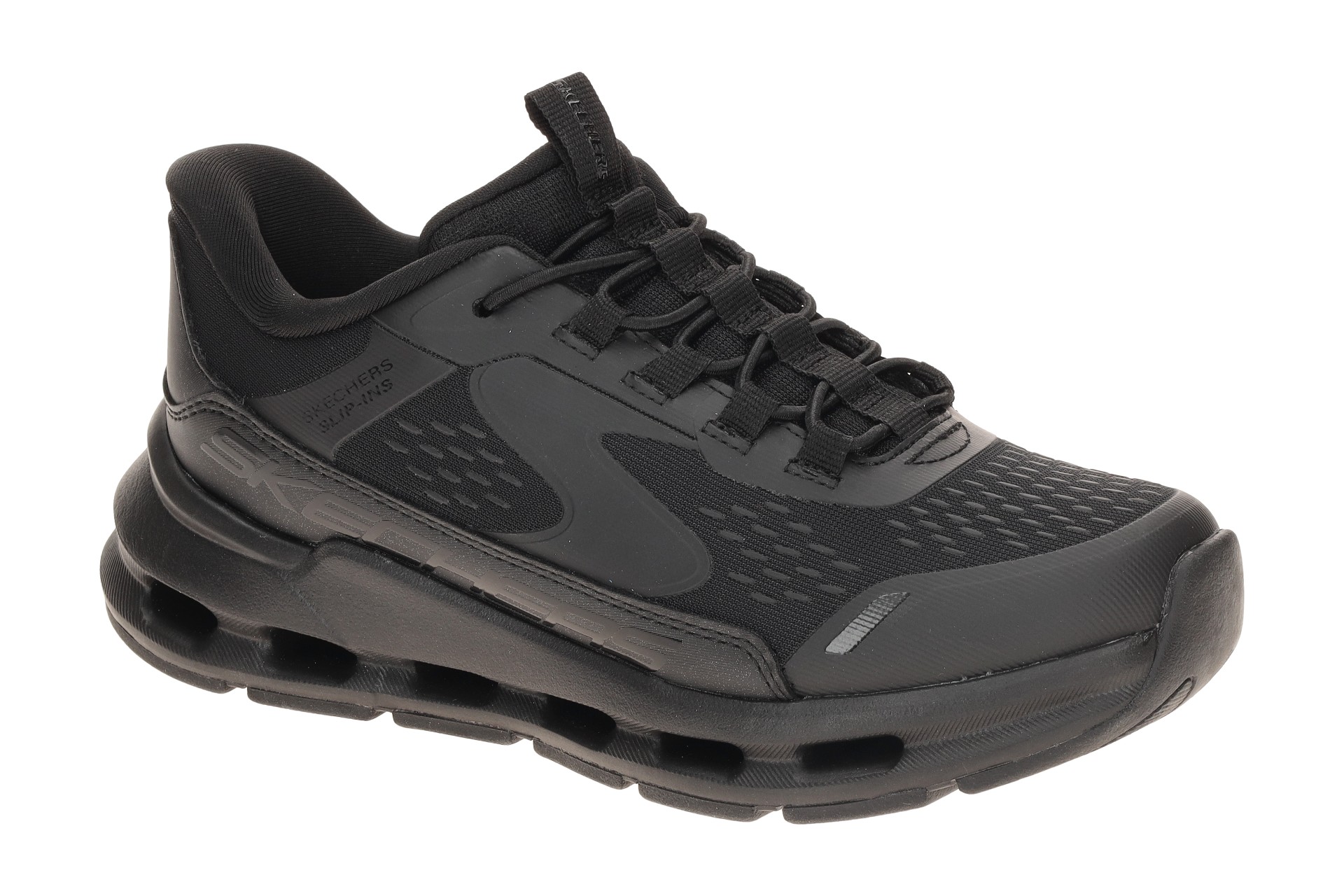 Skechers Glide Step Kinder Schuhe schwarz Slip Ins 303654L | Schuhhaus ...