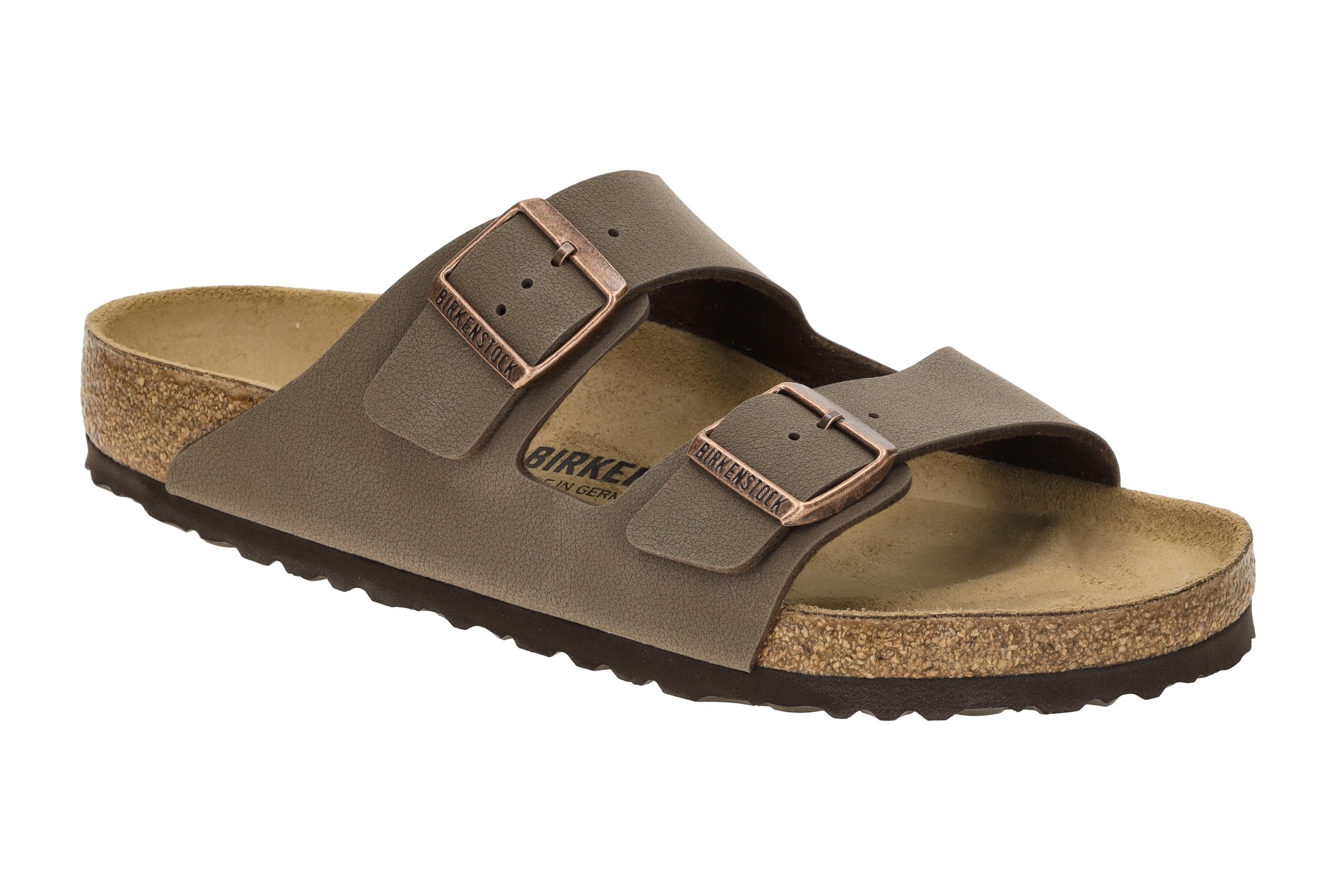 Birkenstock Arizona Pantolette braun mocca NORMAL-WEIT 151181 ...