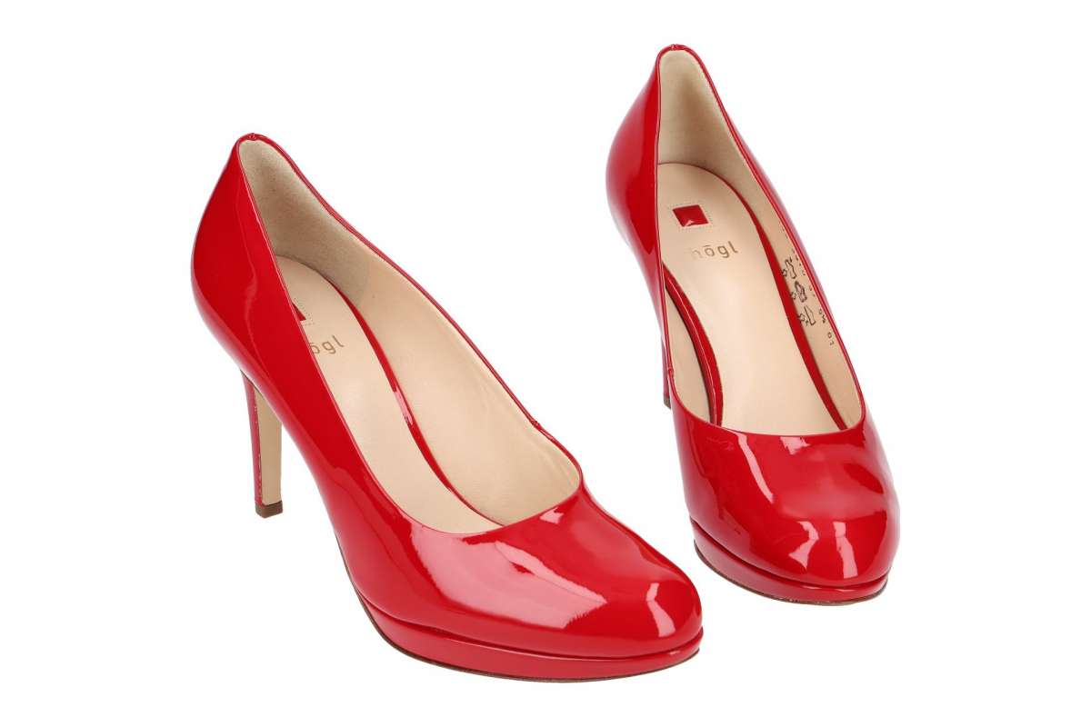 Högl Pumps rot Lack 8004 | Schuhhaus Strauch