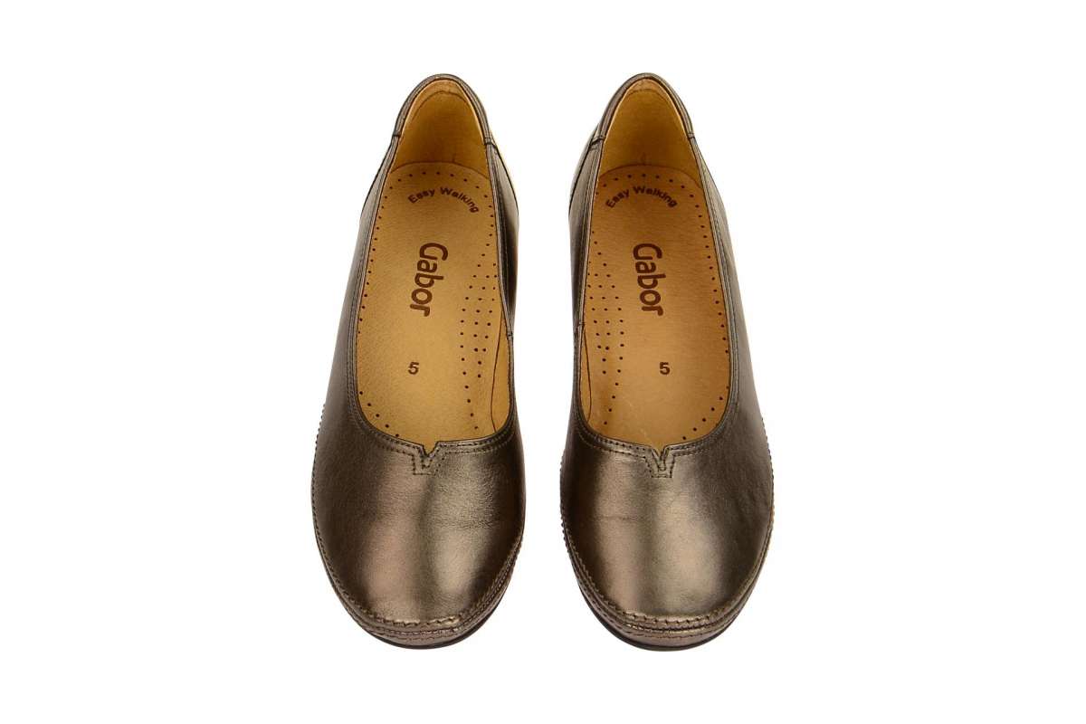 Gabor Ballerina gold bronze metallic 04.280.69 | Schuhhaus Strauch