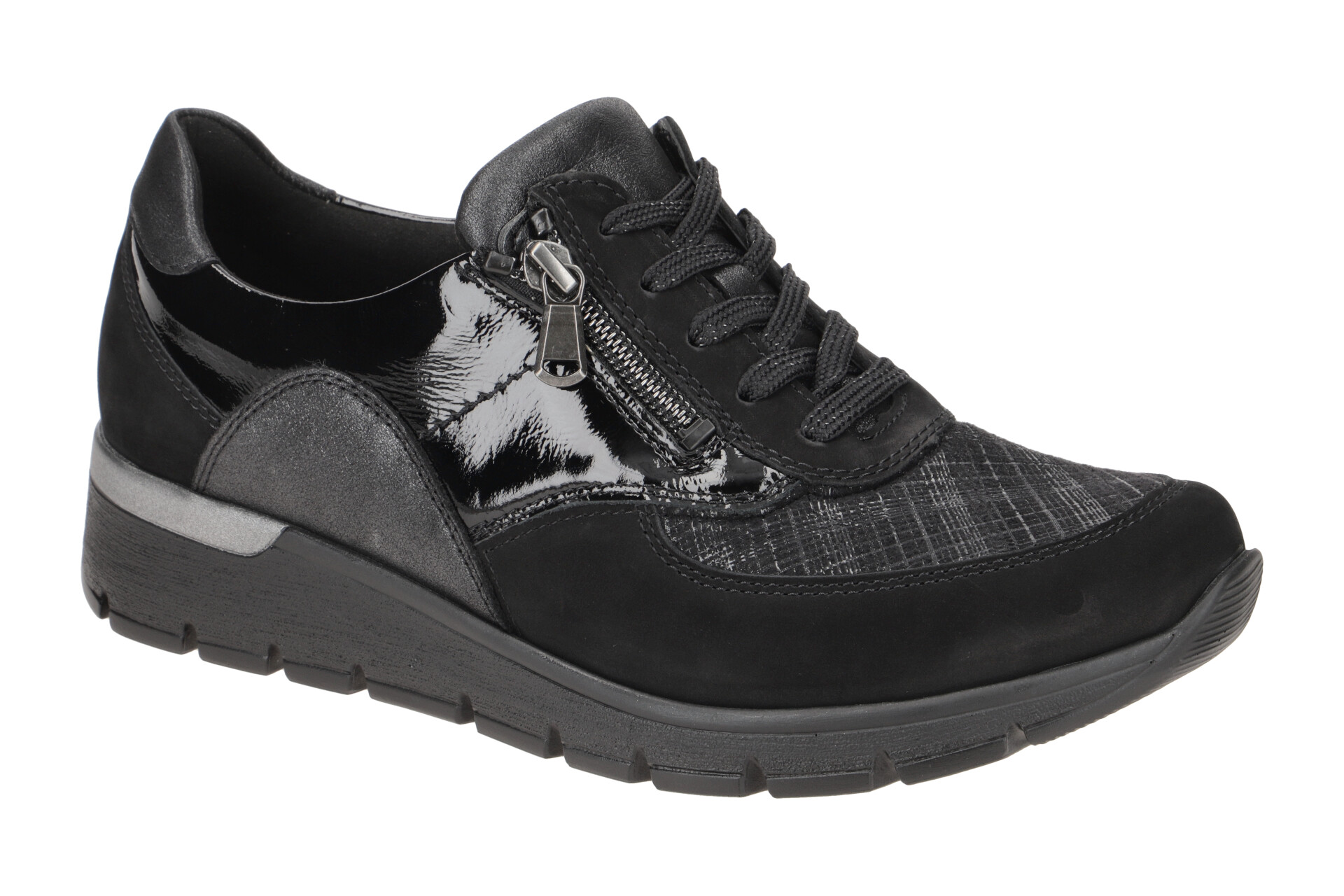 Waldläufer Ramona Schuhe schwarz K-Weite OrthoTritt | Schuhhaus Strauch