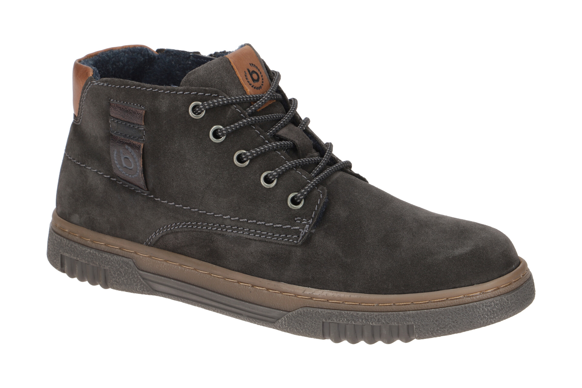 bugatti Ohio Herren Stiefelette grau USED LOOK A5Z30 | Schuhhaus Strauch