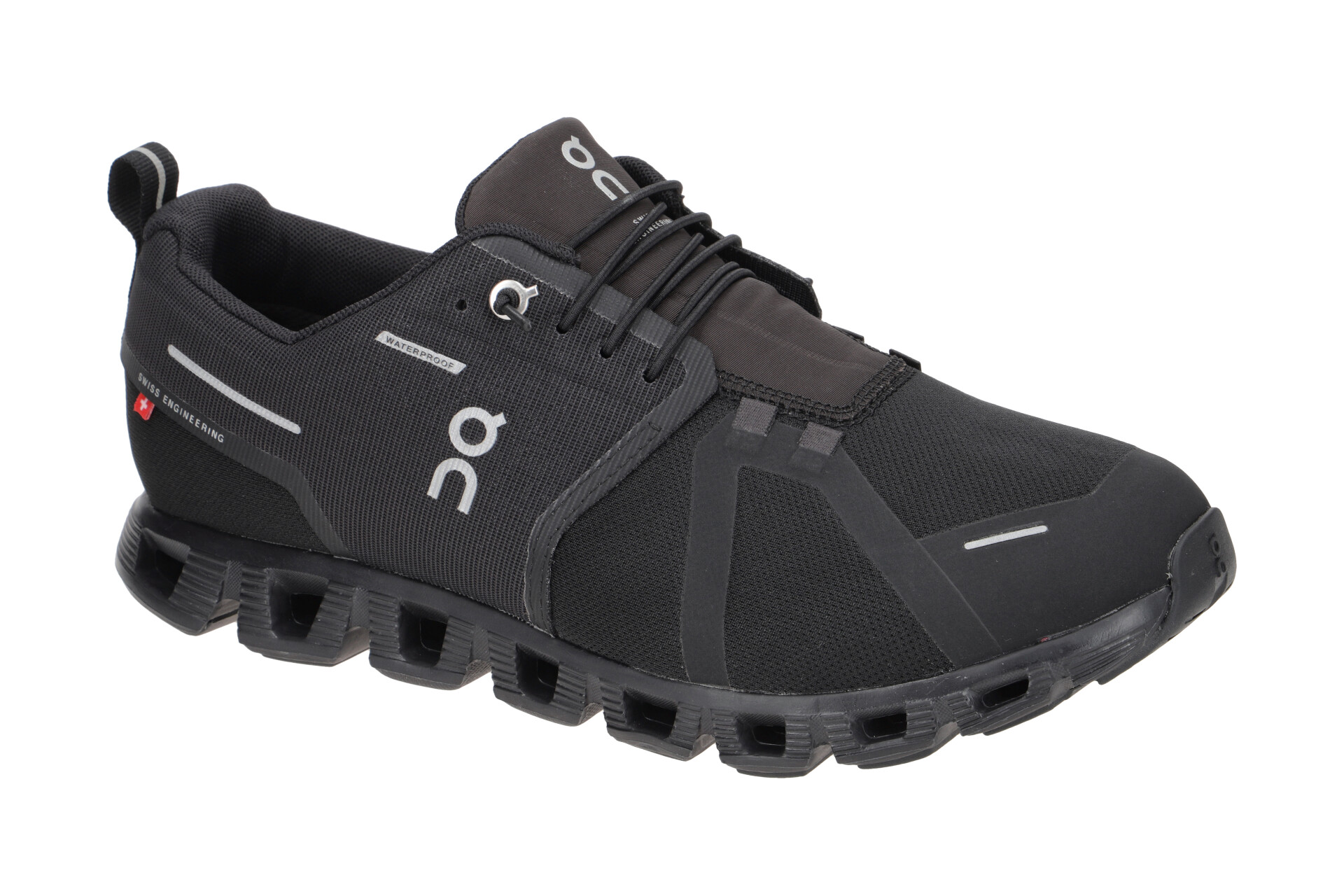 on Cloud 5 Waterproof Schuhe schwarz Herren 59.98842 | Schuhhaus Strauch