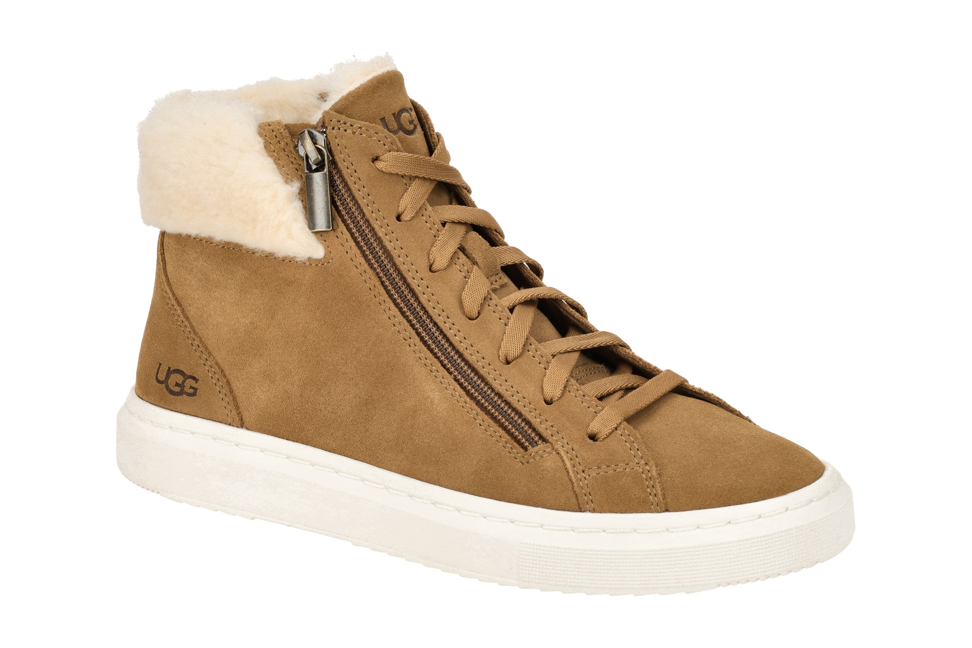 UGG Alameda Mid Zip Sneakers braun 1130783 | Schuhhaus Strauch