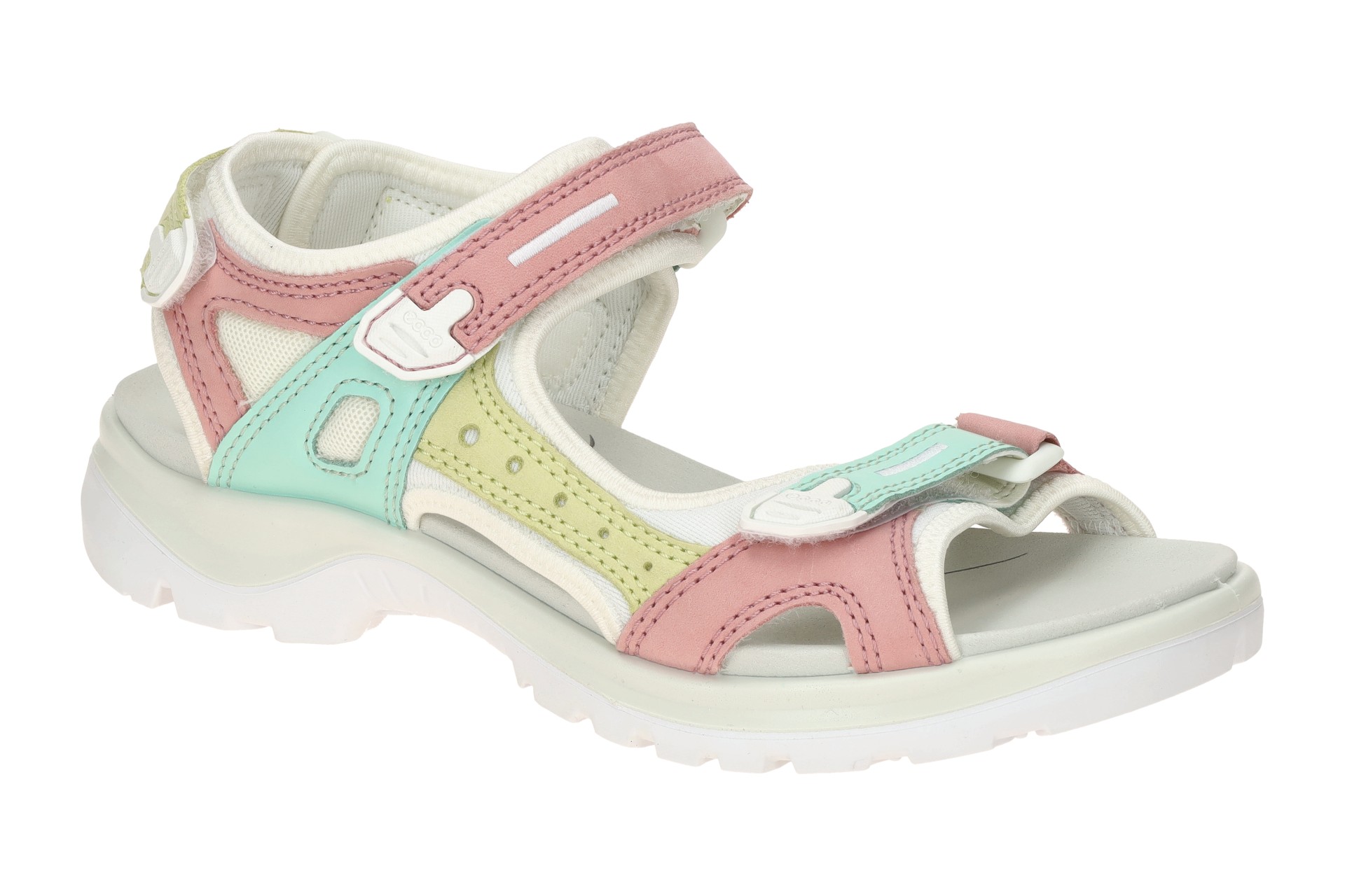 Ecco Offroad Damen Sandale rose grün 069563 | Schuhhaus Strauch