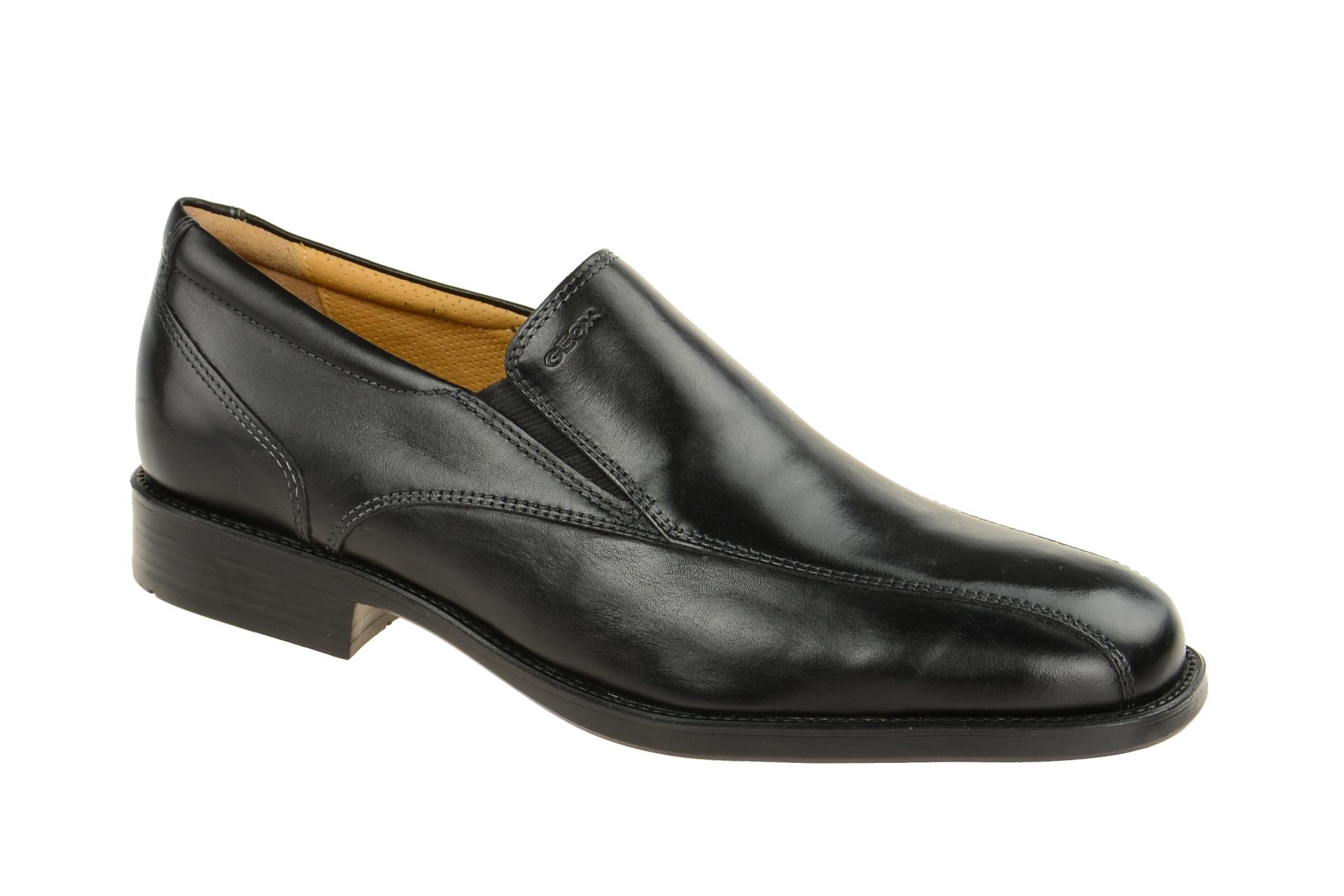 Geox Federico Schuhe Slipper schwarz U3257Q | Schuhhaus Strauch