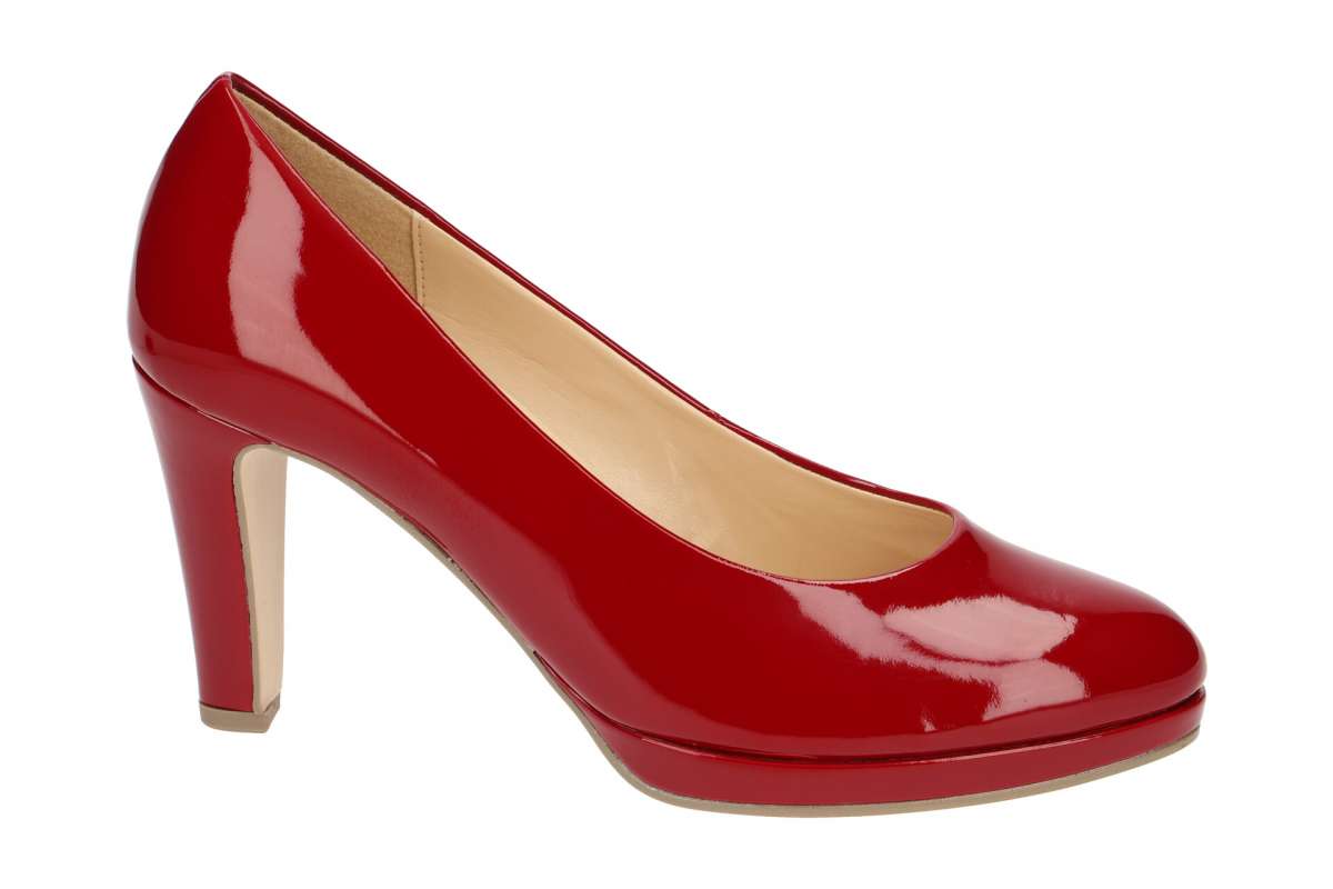 Gabor Pumps cherry rot Lack 21.270.75 | Schuhhaus Strauch