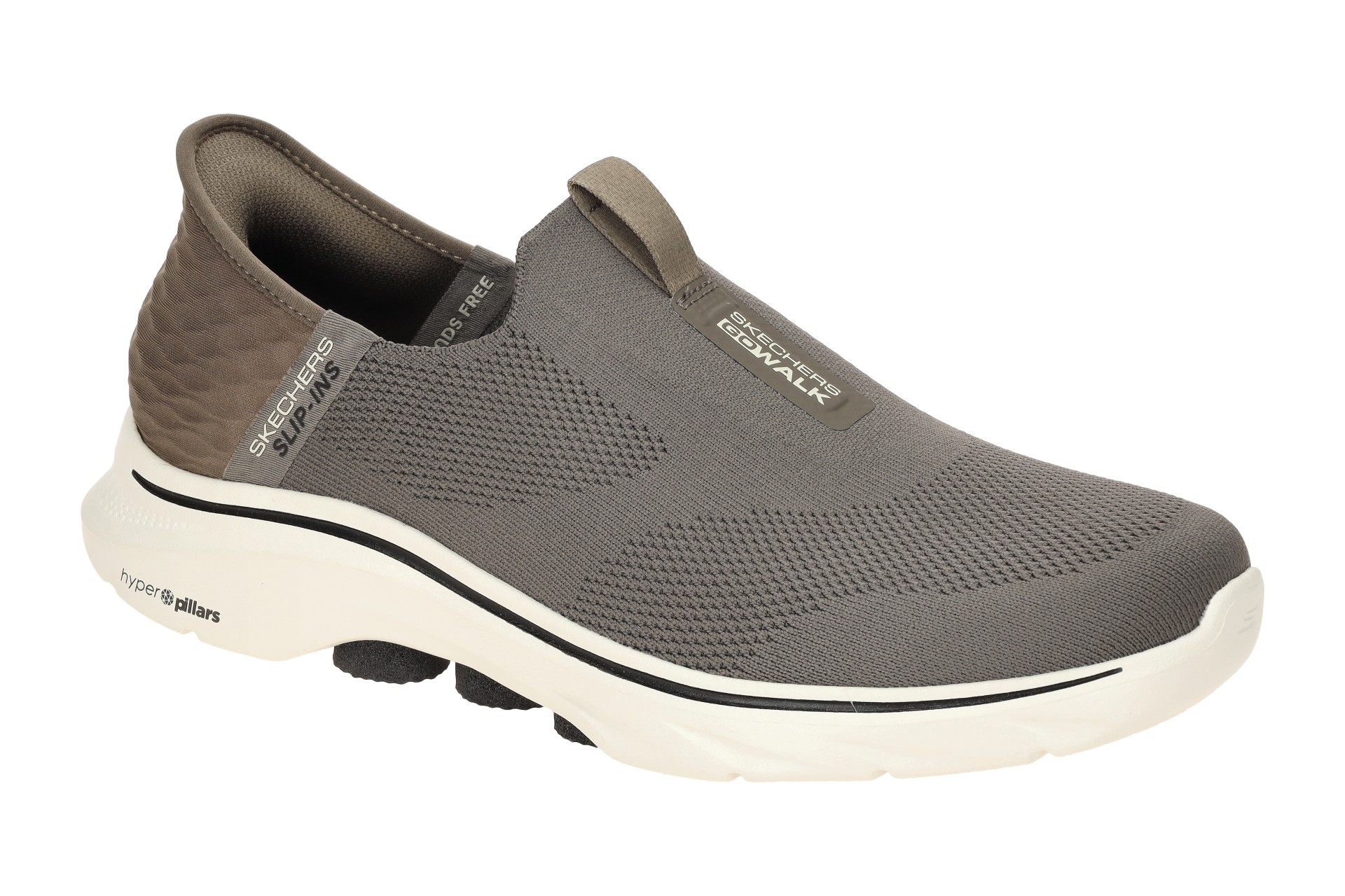 Skechers Go Walk 7 Schuhe Herren grau Slip-Ins 216641 | Schuhhaus Strauch