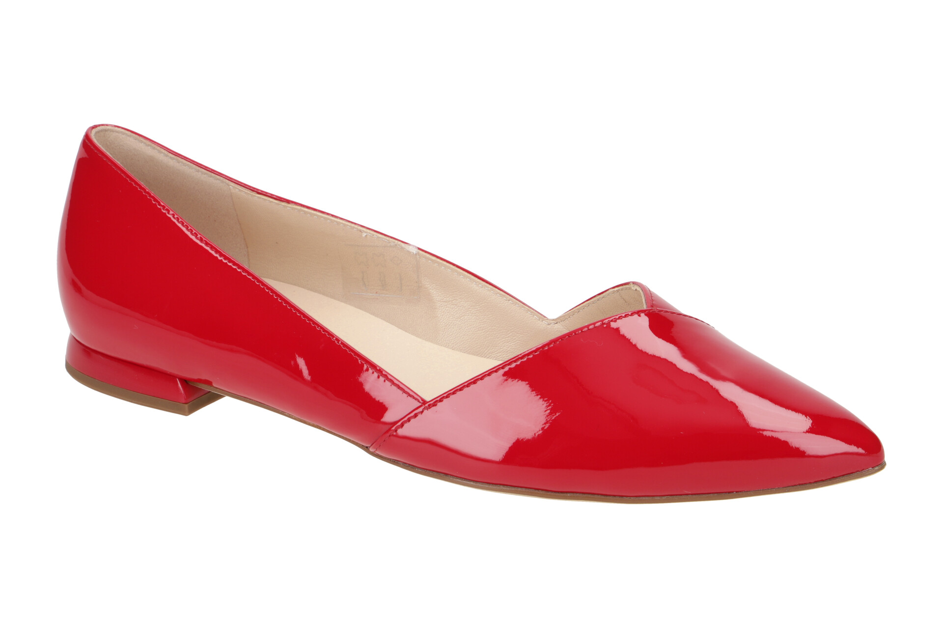 Högl Boulevard Ballerina Schuhe rot Lack 0004 | Schuhhaus Strauch