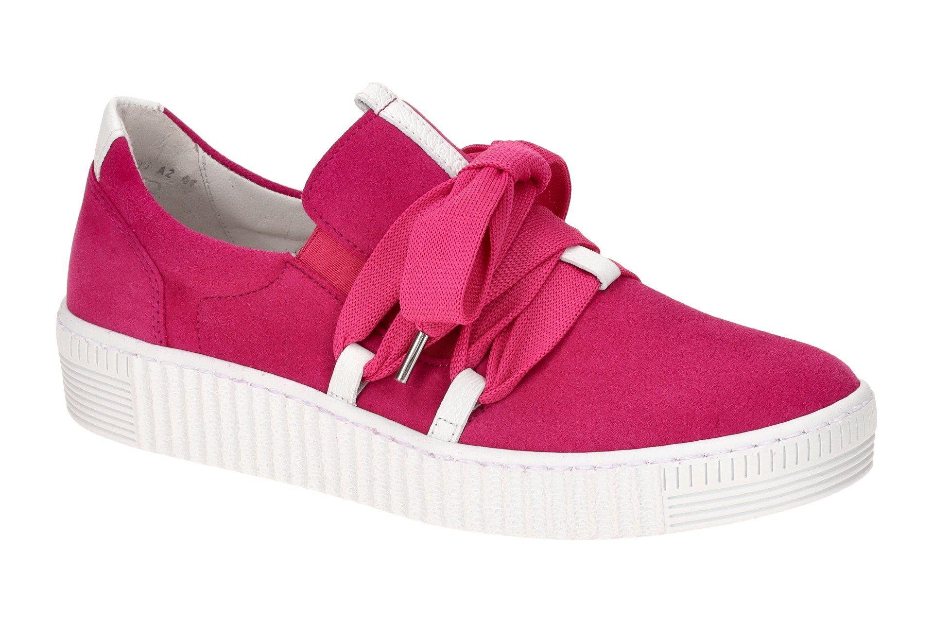 Gabor Schuhe pink Damen Slipper Samt Velour 43.333.10 | Schuhhaus Strauch
