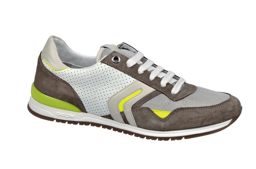 Geox Speed P Schuhe beige weiß Sneakers U32X1P | Fundgrube | Schuhhaus ...