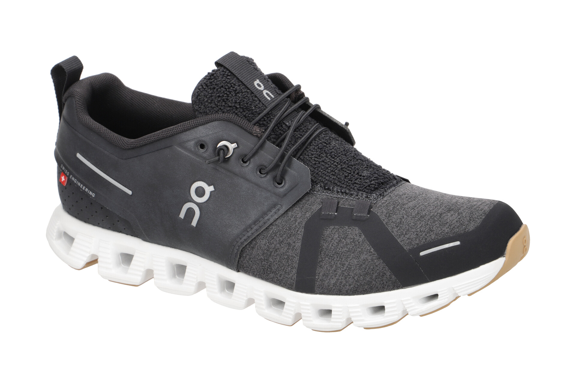 on Cloud 5 Terry Schuhe schwarz weiß Herren 99.98828 | Schuhhaus Strauch
