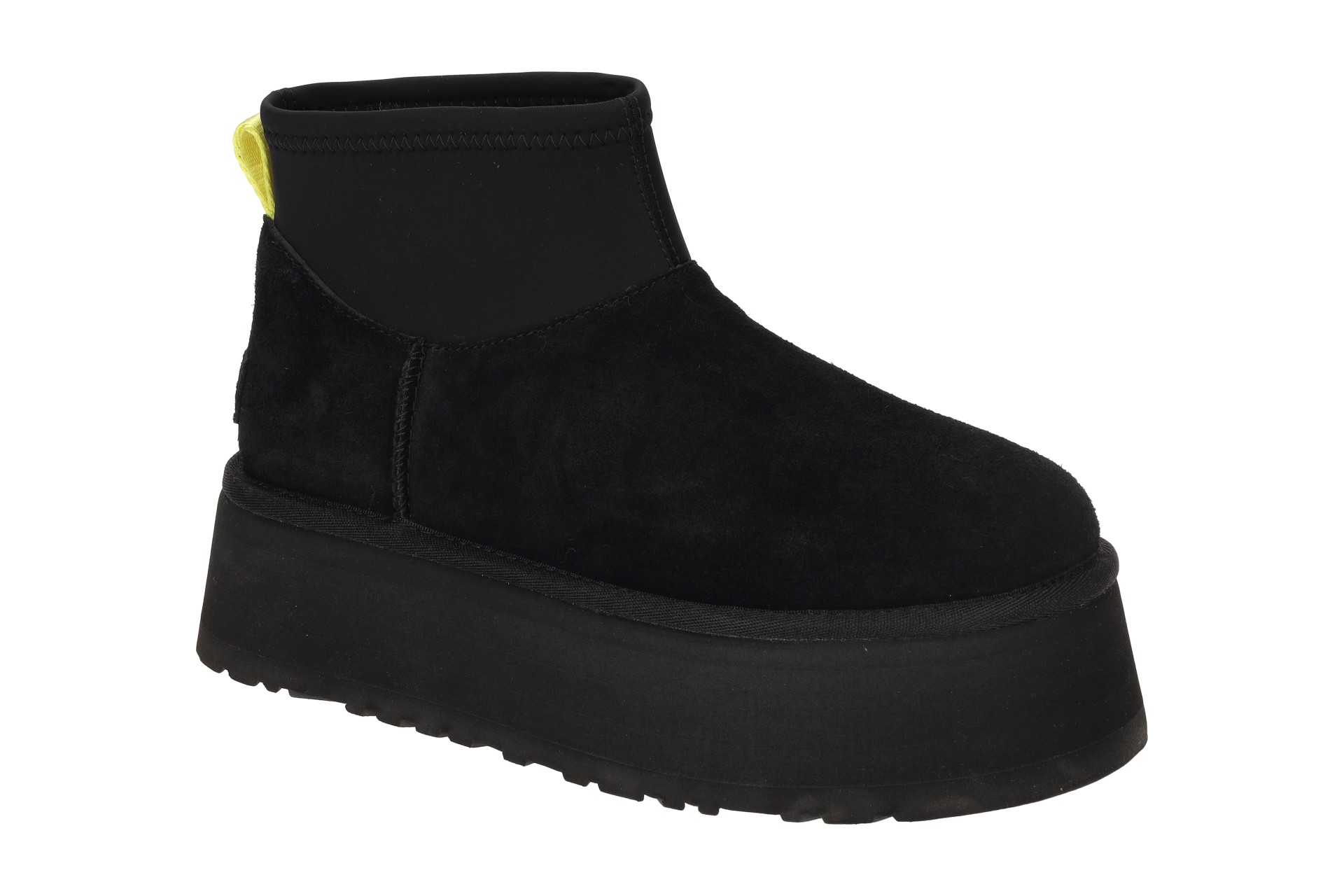 UGG Classic Mini Dipper Plateau Stiefelette schwarz 1168170 | Schuhhaus ...