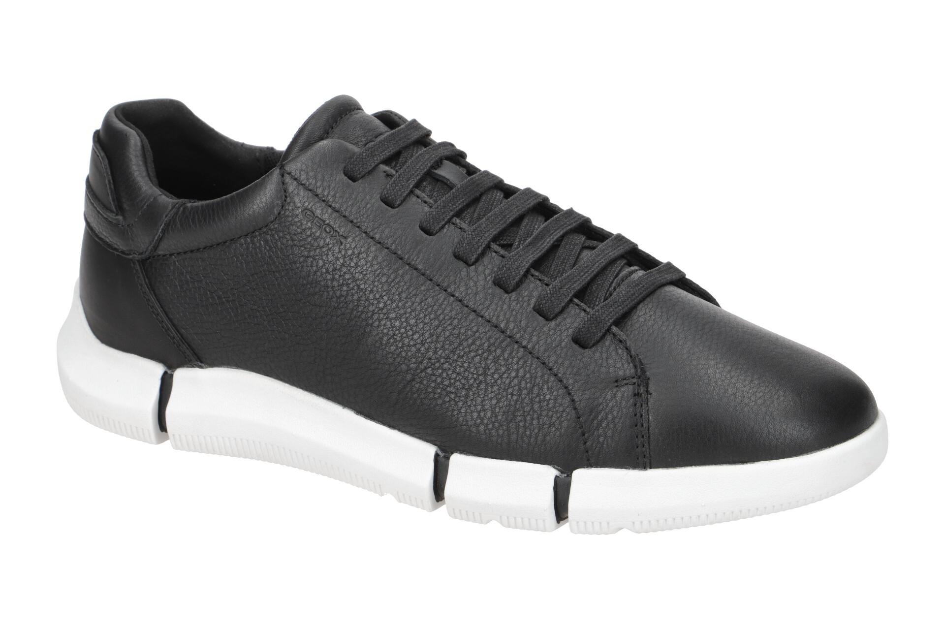 Geox ADACTER Schuhe Sneaker schwarz weiß U26FFA | Schuhhaus Strauch