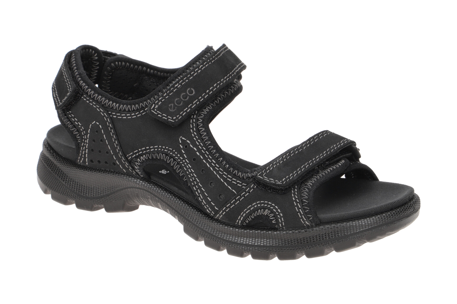 Ecco Onroads Damen Sandale schwarz 690033 | Schuhhaus Strauch