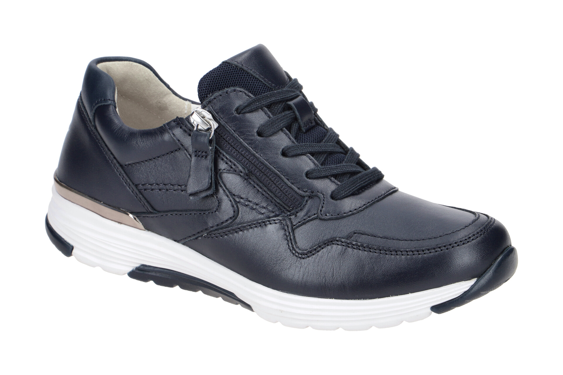 Gabor RollingSoft Schuhe blau Glattleder 86.978.56 | Schuhhaus Strauch