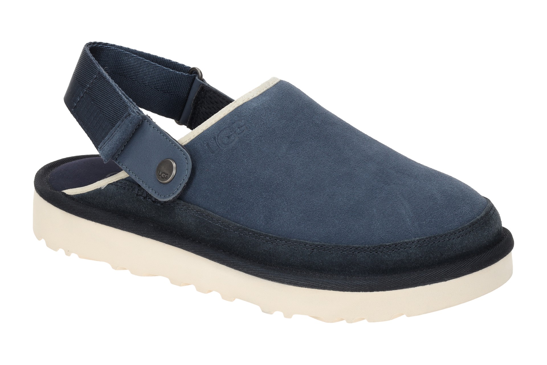 UGG Goldencoast Clog Herren Pantolette blau 1142172 | Schuhhaus Strauch